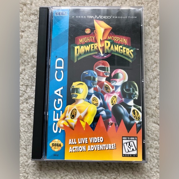 Sega | Video Games & Consoles | Mighty Morphin Power Rangers Sega Cd ...